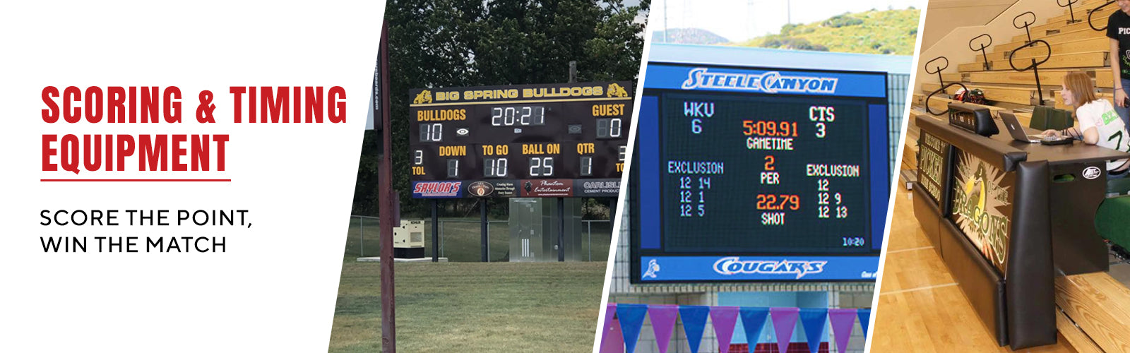 Scoring & Timing Equipment - Protective Guards, Scoreboards – SportBiz